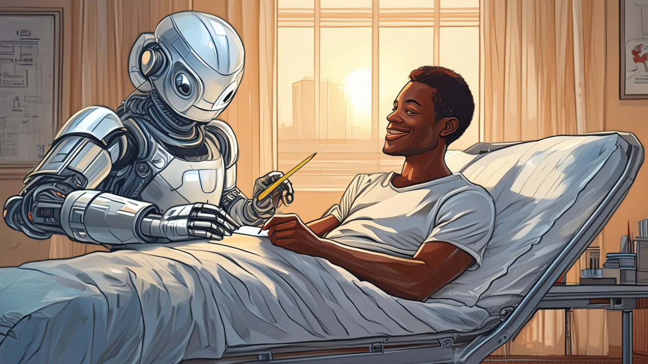 Autonome robot die bloed kan afnemen bij patiënten